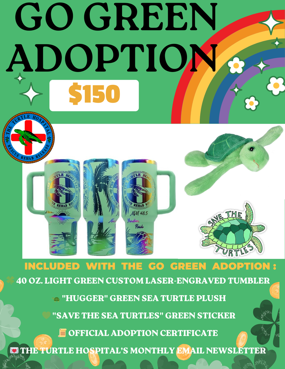 "Go Green” Adoption Package – The Turtle Hospital