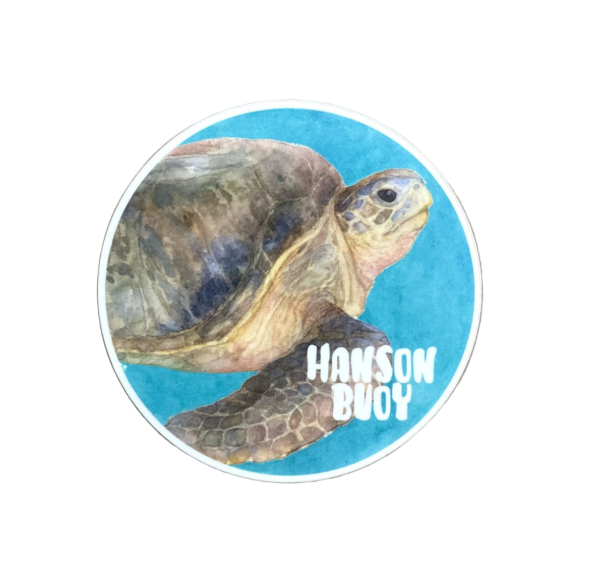 Sticker- Hanson Buoy – The Turtle Hospital
